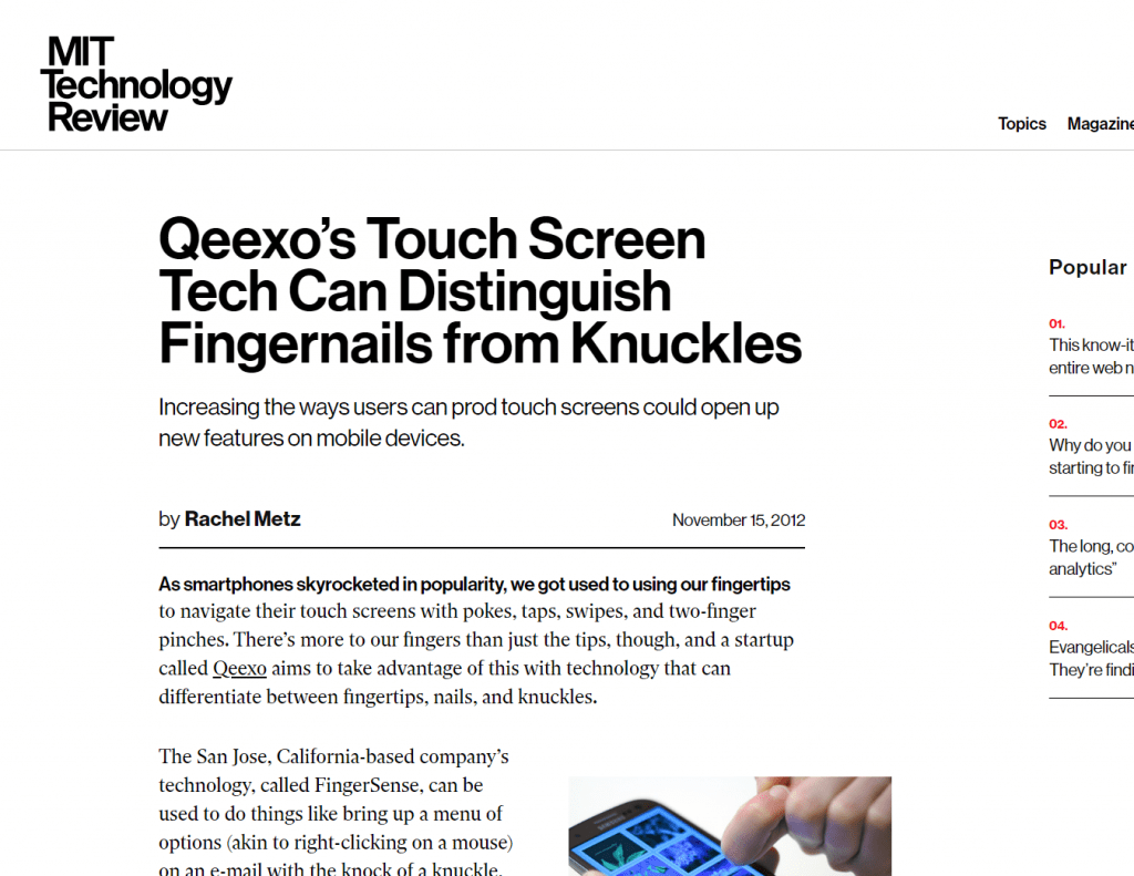 2012年XNUMX月 – TDKのSensEI